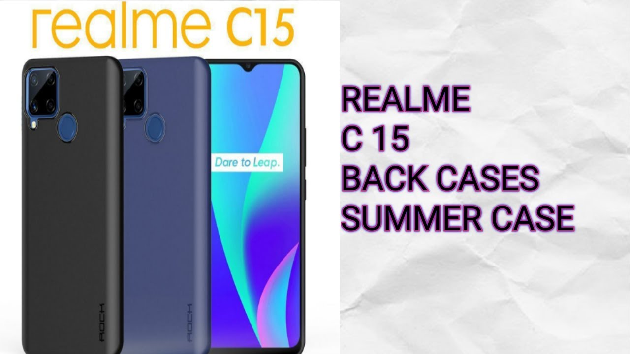 Realme C15 Back Case - Realme C15 Summer Cover - YouTube