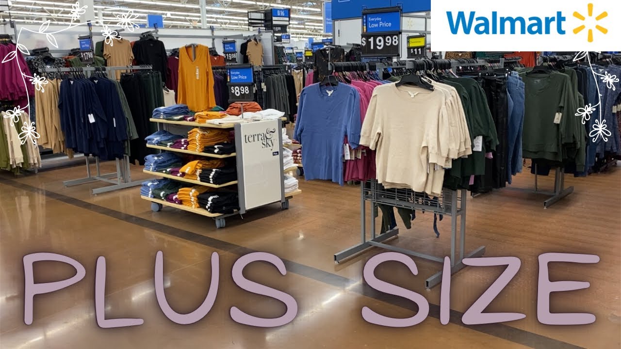 😍SHOPPING THE ENTIRE PLUS SIZE SECTION AT WALMART‼️WALMART SHOP WITH ME ...