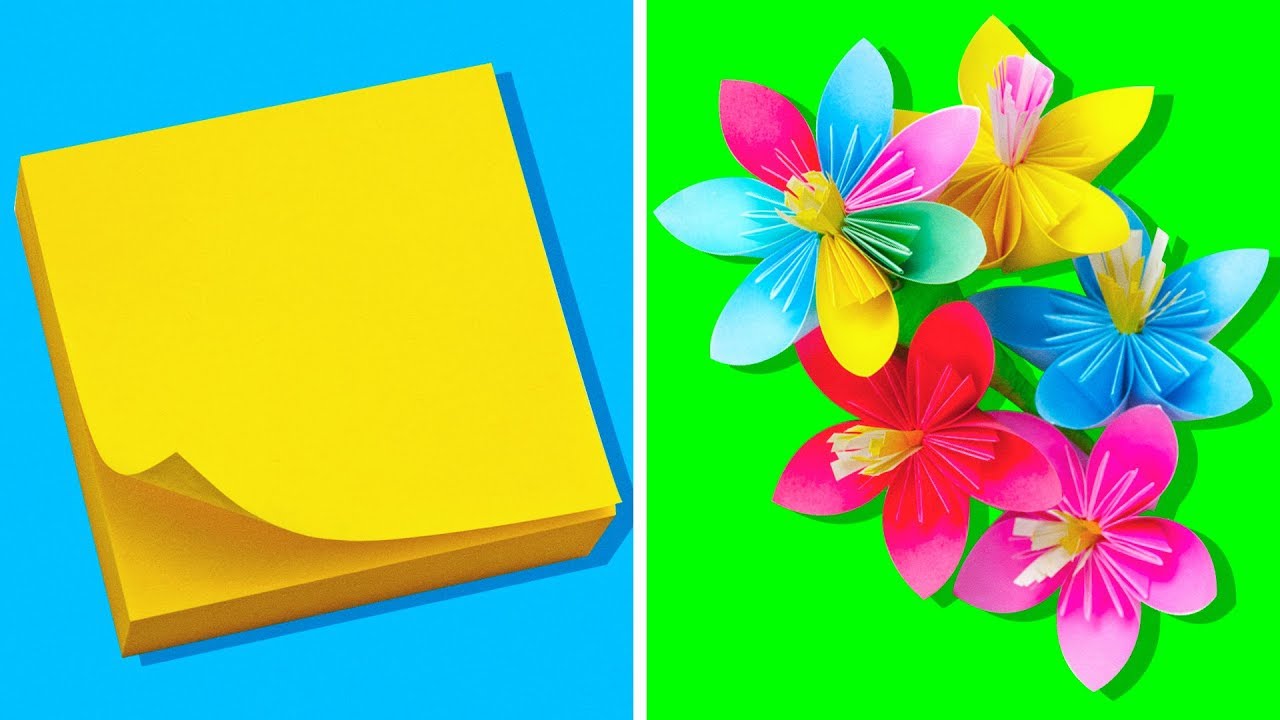 EASY PAPER TRANSFORMATION HACKS - YouTube