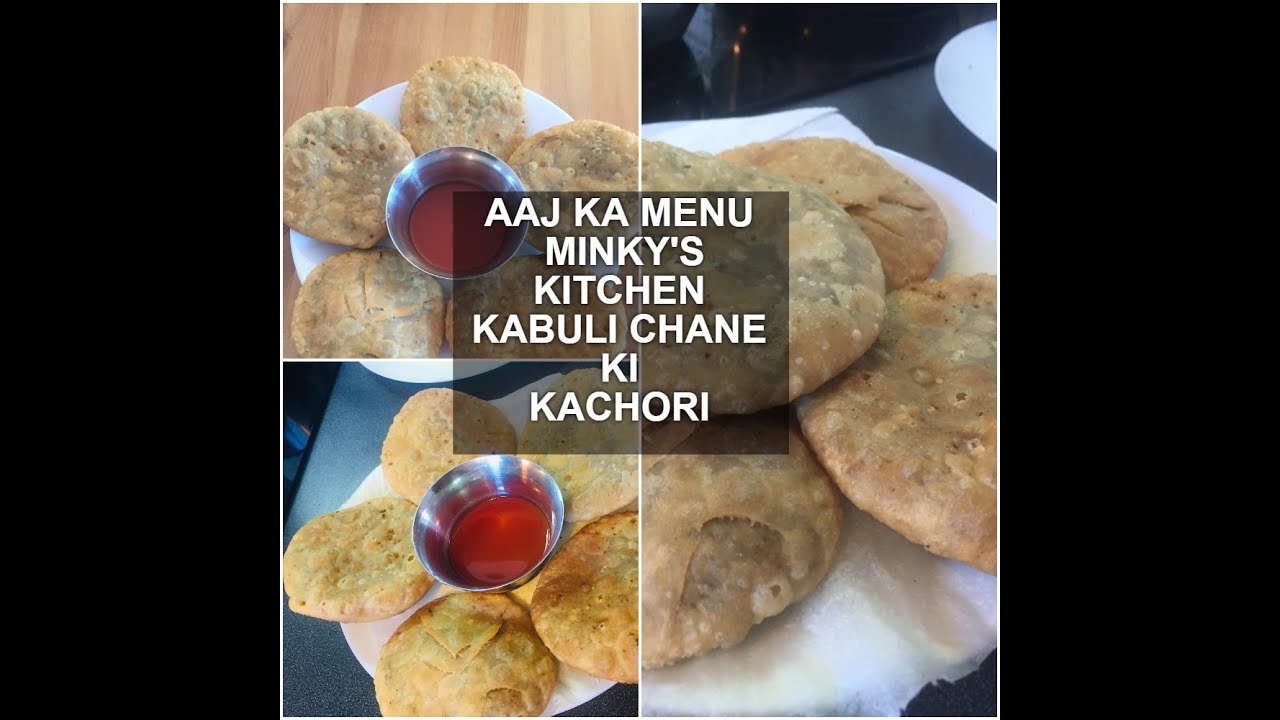 KABULI CHANE KI KACHORI RECIPEfrom MINKY's KITCHEN/SAFED CHOLE KI ...