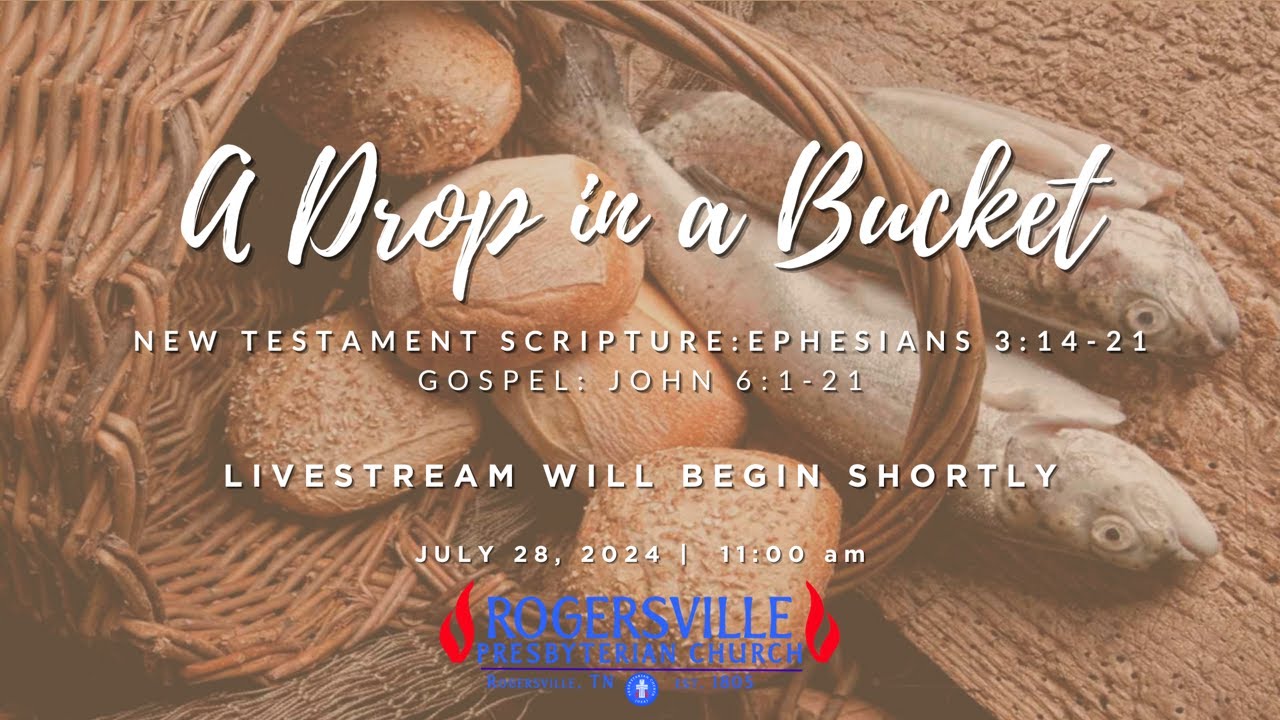 Sunday, July 28, 2024 -- Rogersville Presbyterian Worship Service - YouTube