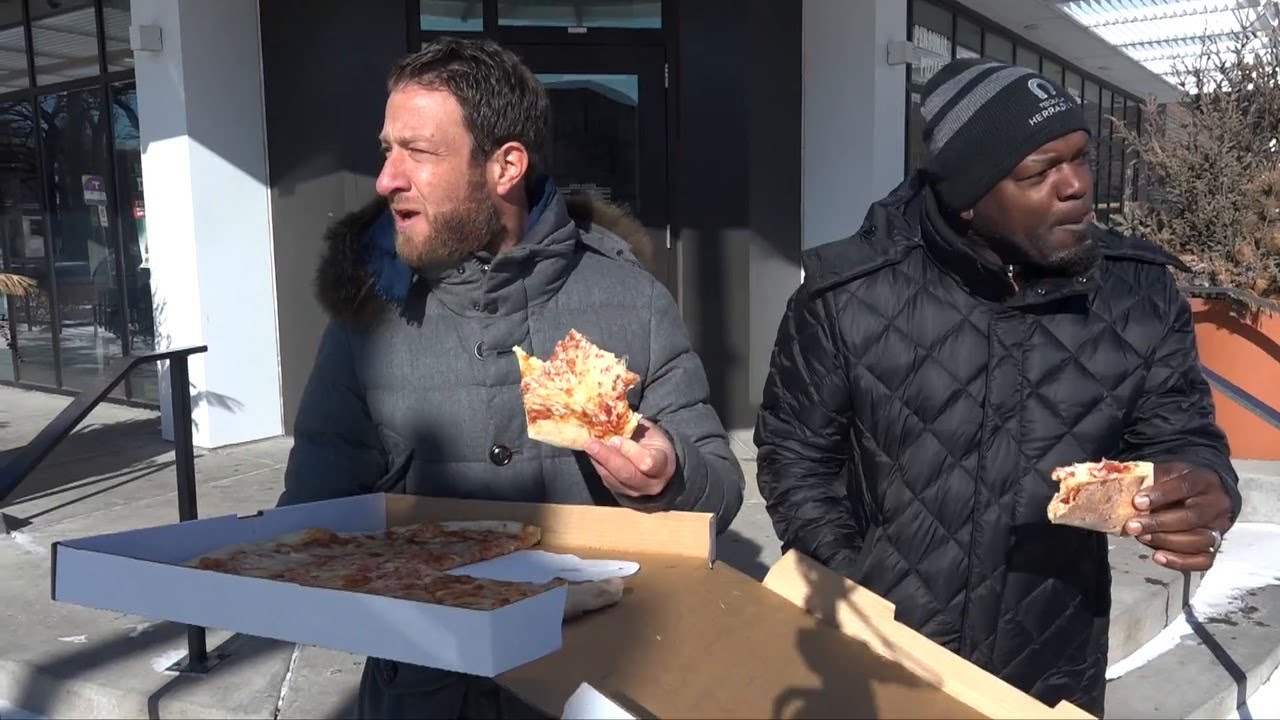 Barstool Pizza Review - Frank & Andrea Pizza With Special Guest Emmitt ...