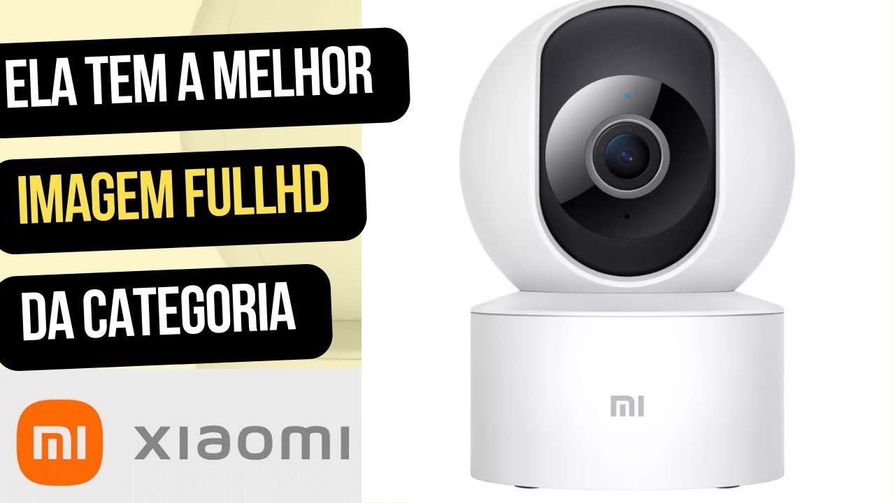 câmera IP Wi-Fi xiaomi mi 360 unboxing, configuração e todas as ...