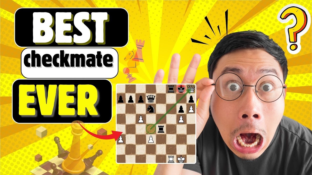 Best checkmate combination ever 😱 #chess - YouTube