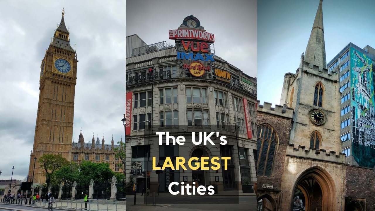 A Montage of the UK's 15 Largest Cities | Let's Walk! - YouTube