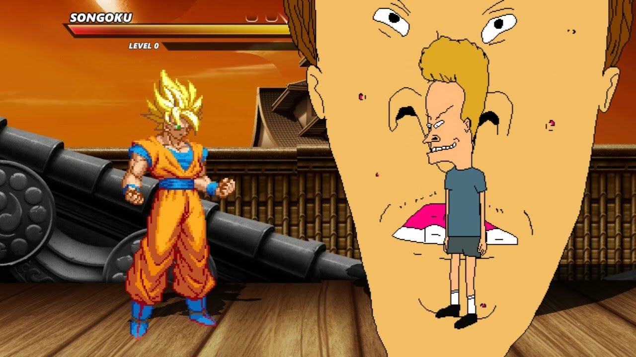 GOKU vs BEAVIS & BUTT HEAD - Highest Level Insane Fight‼️ - YouTube