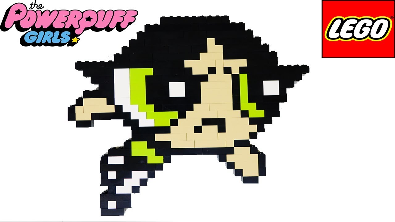 Powerpuff Girls LEGO Speedbuild Buttercup Rainbow Splash PPG - YouTube