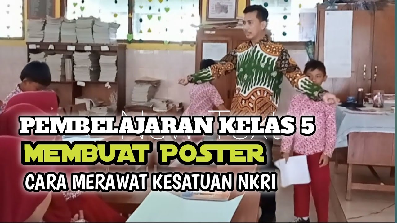 MEMBUAT POSTER //MERAWAT KESATUAN NKRI - YouTube