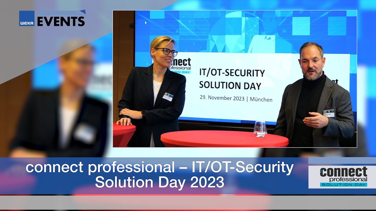 connect professional IT/OT-Security Solution Day - YouTube