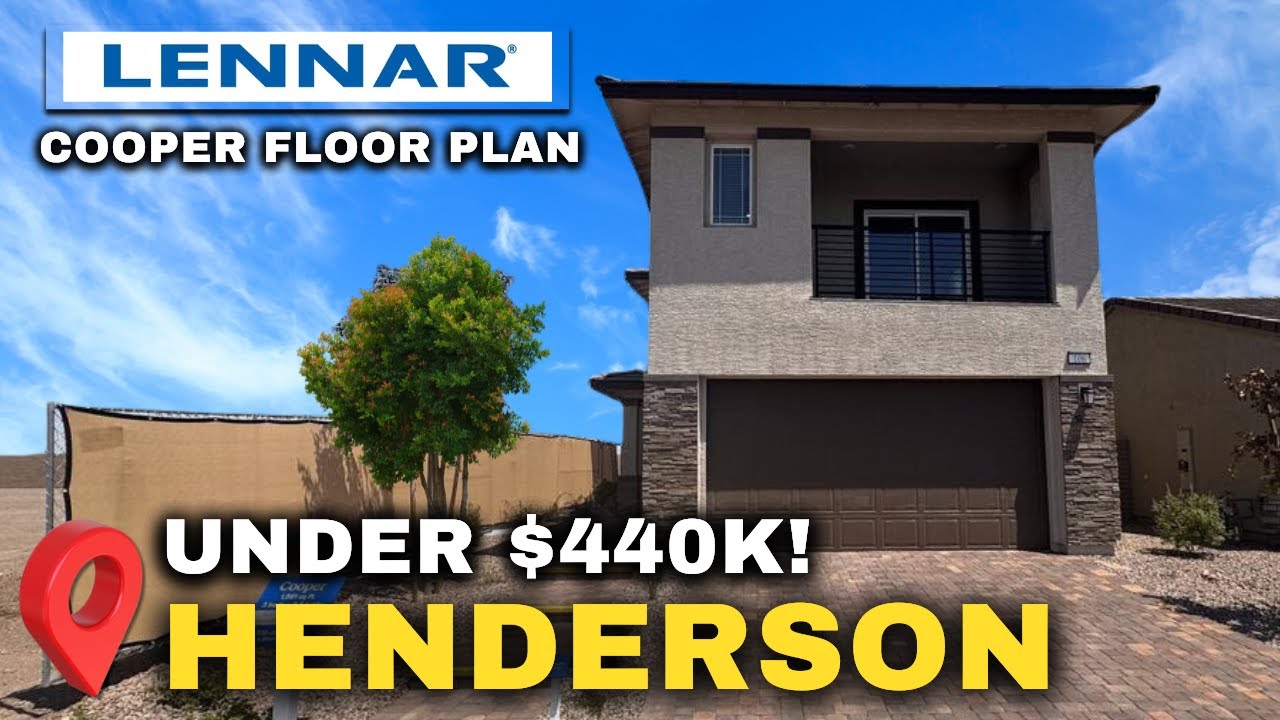 NEW Lennar Homes in Las Vegas | Cooper Floor Plan Tour at Carlton by ...