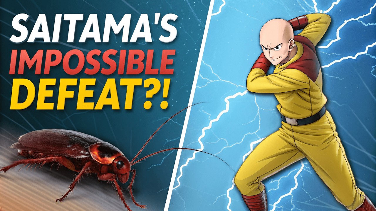 One Punch Man vs. The Unkillable Cockroach - YouTube