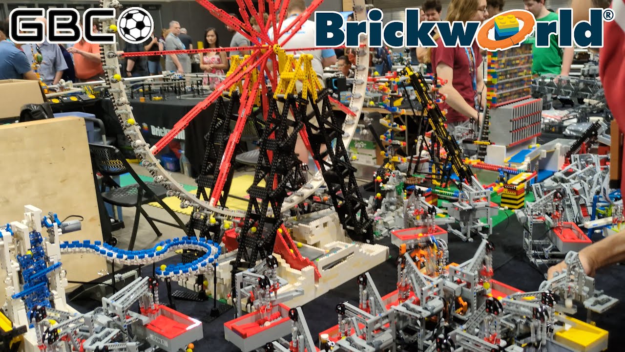 Brickworld Chicago 2025 Great Ball Contraption (Full Display) - YouTube