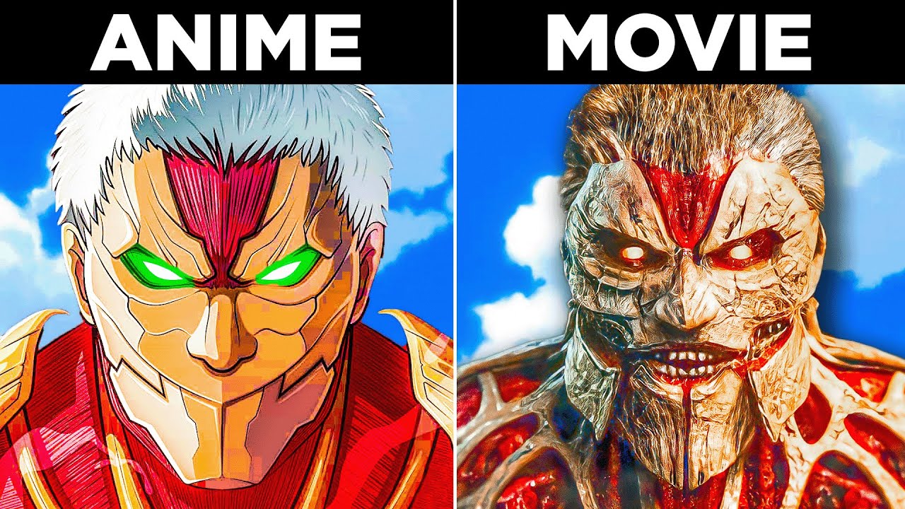 23 WEIRDEST Changes in the Attack on Titan Movie! - YouTube