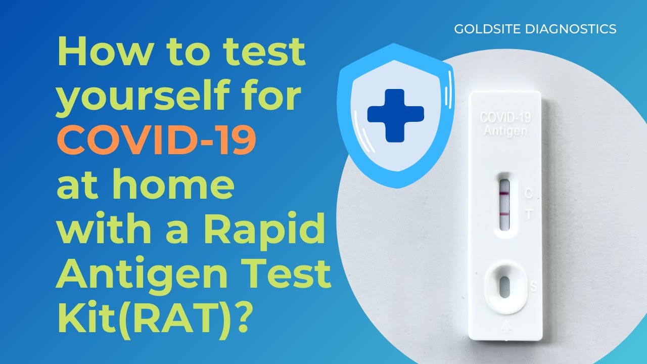 How to test yourself for COVID-19 at home with a Rapid Antigen Test Kit ...