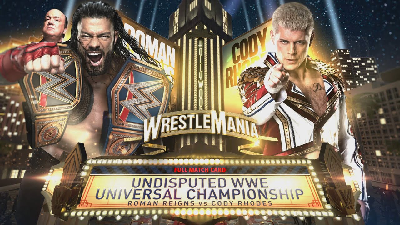WrestleMania 39 Official Full Match Card HD - YouTube