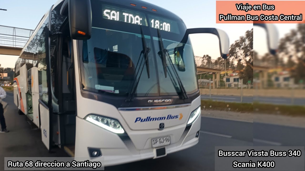 Viaje en un bus busscar vissta buss 340 Scania K400 - YouTube
