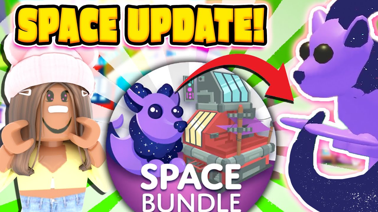 🔴 LIVE! NEW Adopt Me Space Update! Neon Space Whale Mission + Space ...