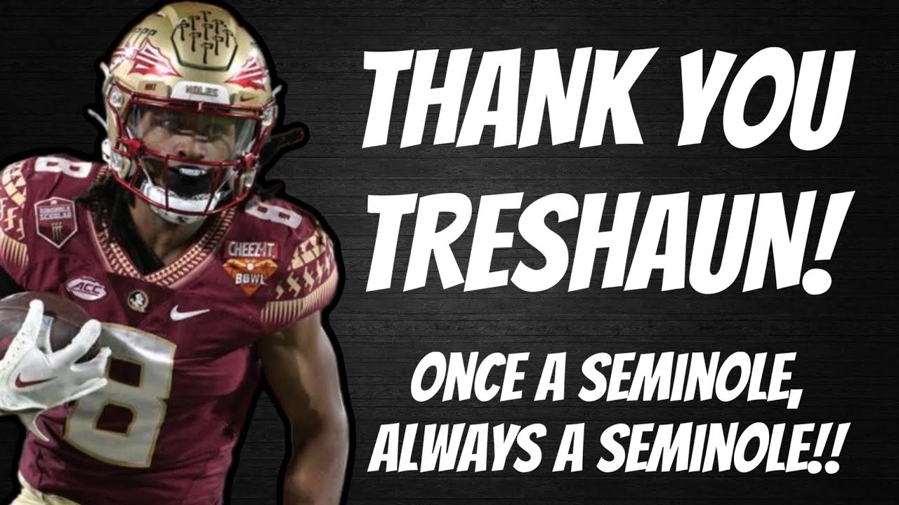 BREAKING NEWS: FSU RB Treshaun Ward Enters the Transfer Portal - YouTube