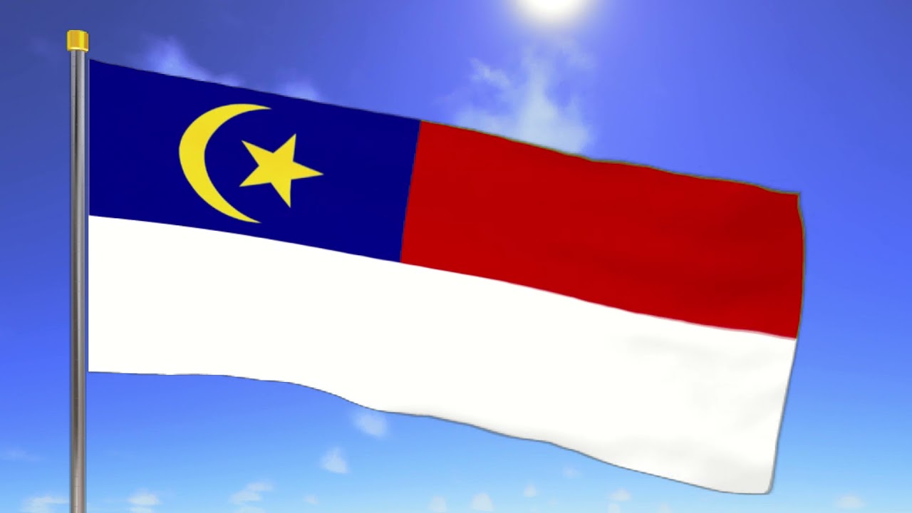Flag of State of Malacca (Negeri Melaka) - YouTube