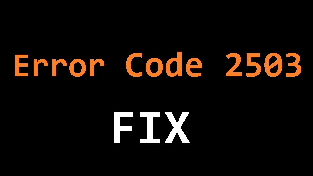 How To Fix The Installer Has Encountered Error Installing This