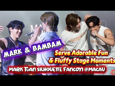 กรี๊ดสนั่นฮอลล์! พี่มาร์ค น้องแบม  เสิร์ฟโมเมนต์มุ้งมิ้ง ใน MARK TUAN SILHOUETTE FANCON @MACAU
