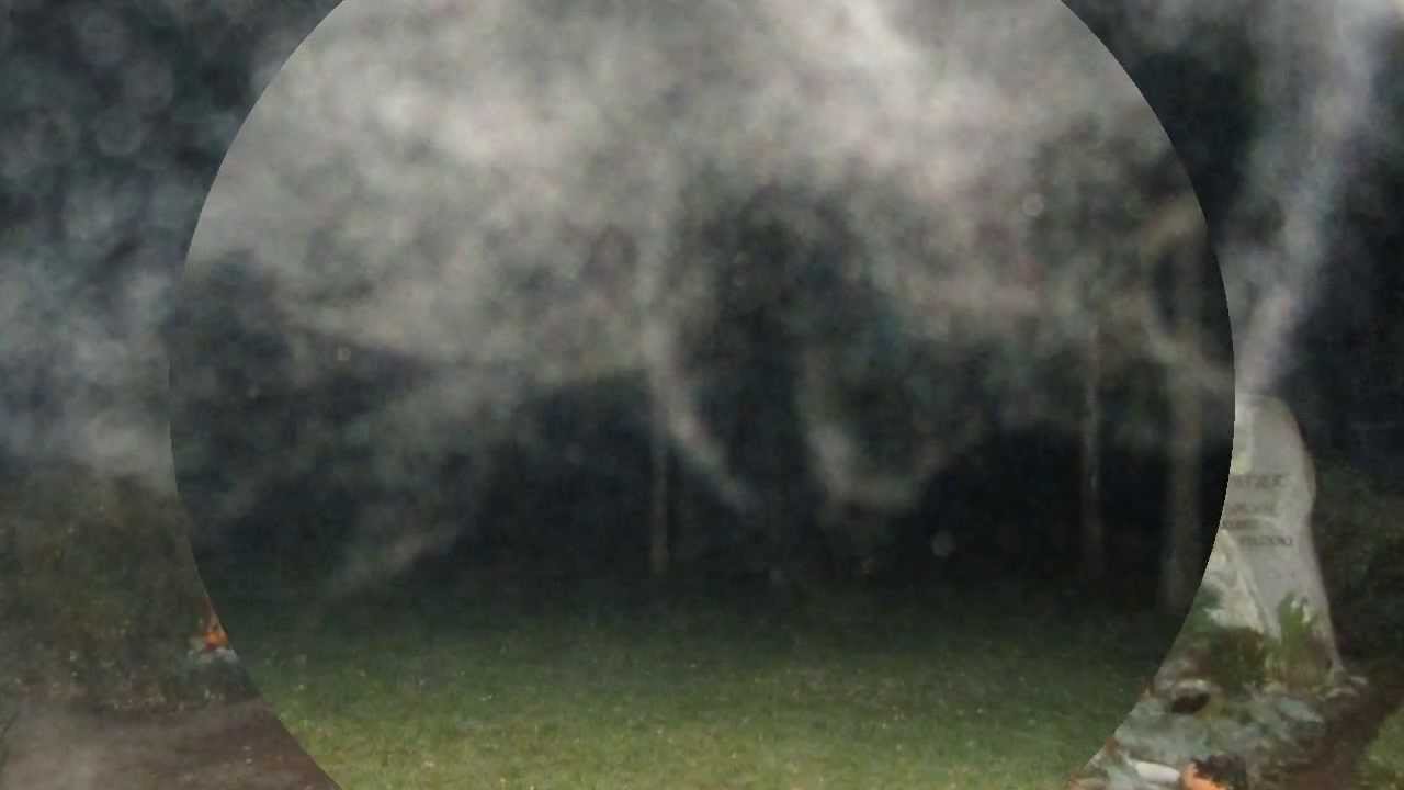 Ghostly? Ectoplasma? Photos in the Cemetery! - YouTube