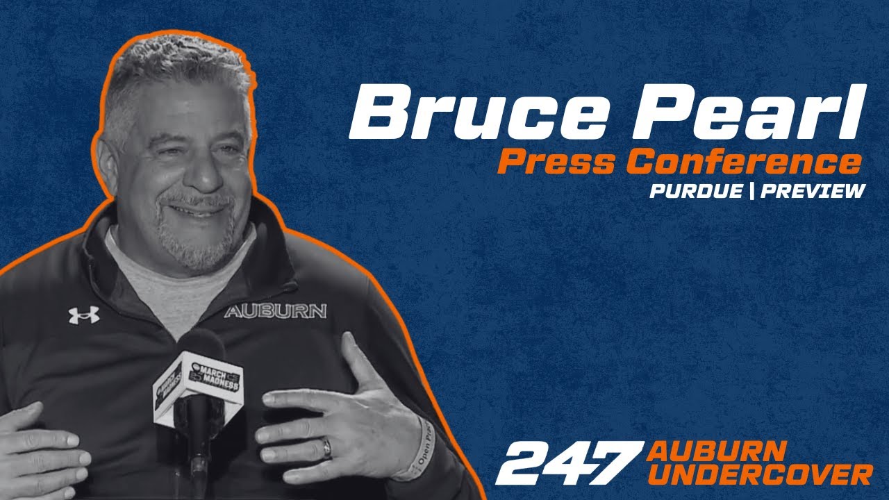 Auburn HC Bruce Pearl | Purdue preview - YouTube