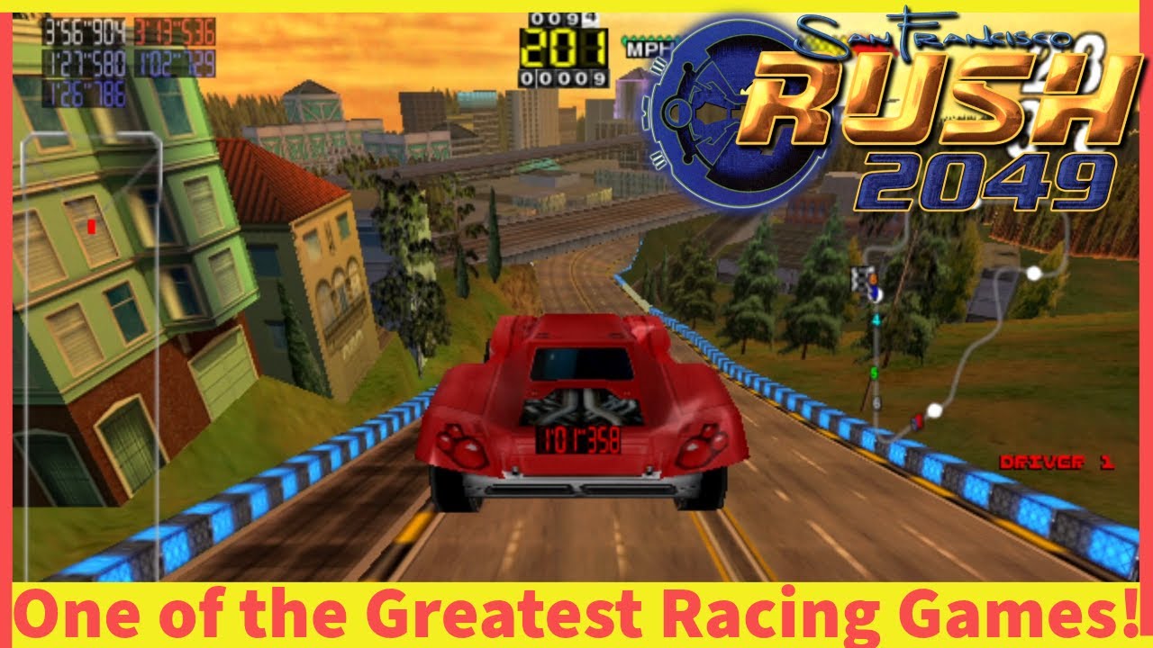 The Best Atari Racing Game Ever! San Francisco Rush 2049 - YouTube