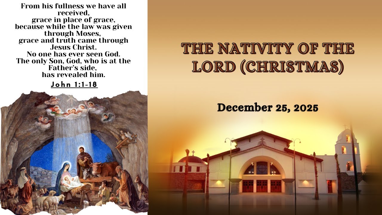 10:00AM - The Nativity of the Lord (Christmas) (12/25/2025) - YouTube
