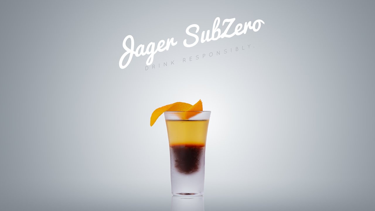 Jagermeister shot (Jager SubZero cocktail recipe ) - YouTube