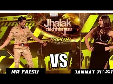 Jannat Zubair VS Faisu Dance challenge | Jhalak Dikhlaja Jaa