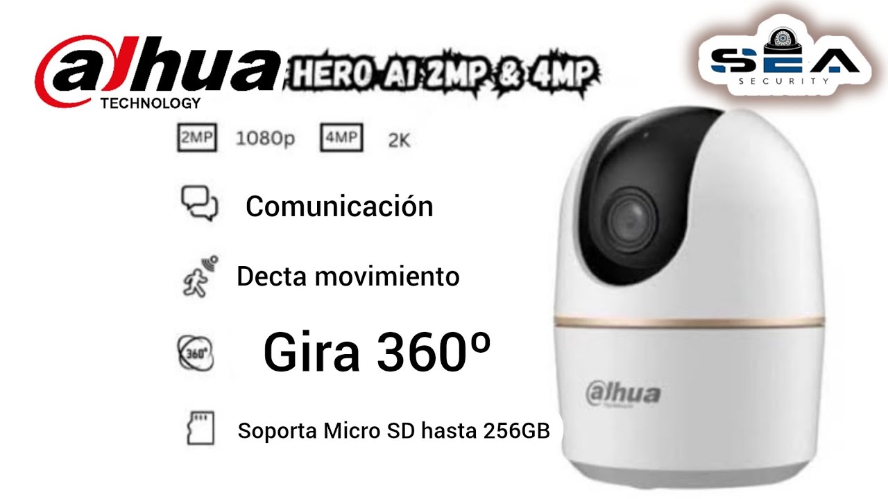 Cámara HERO A1 / Dahua / Expo Seguridad México - YouTube