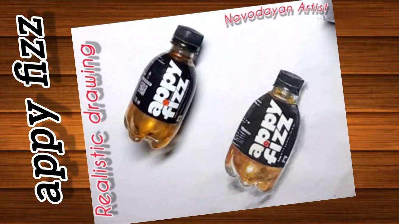 appy fizz//realistic drawing //how to draw appyfizz drawing //cold ...