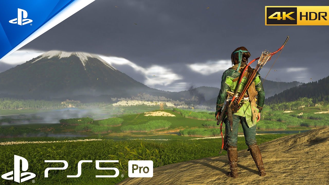PS5 PRO 4K HDR Ghost of Yotei Cinematic Immersive Gameplay - YouTube