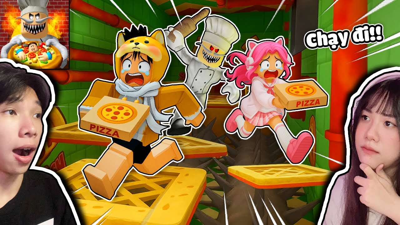 Cùng Người Yêu Trốn Khỏi Tiệm Bánh Pizza Kinh Dị 🍕 Ngáo Và Kemy Escape ...