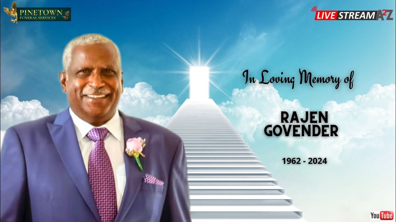 The Funeral Service of Rajen Govender - YouTube