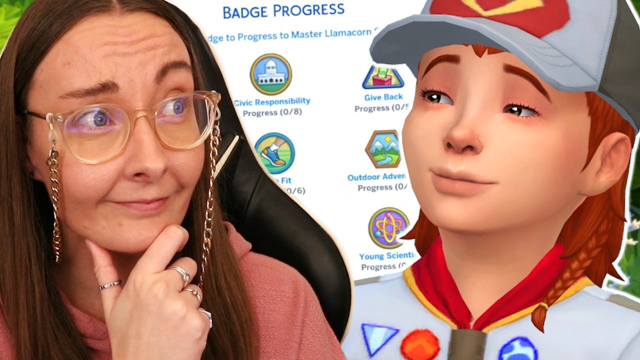 How long does it take to get all the scout badges? Sims 4 Seasons - YouTube