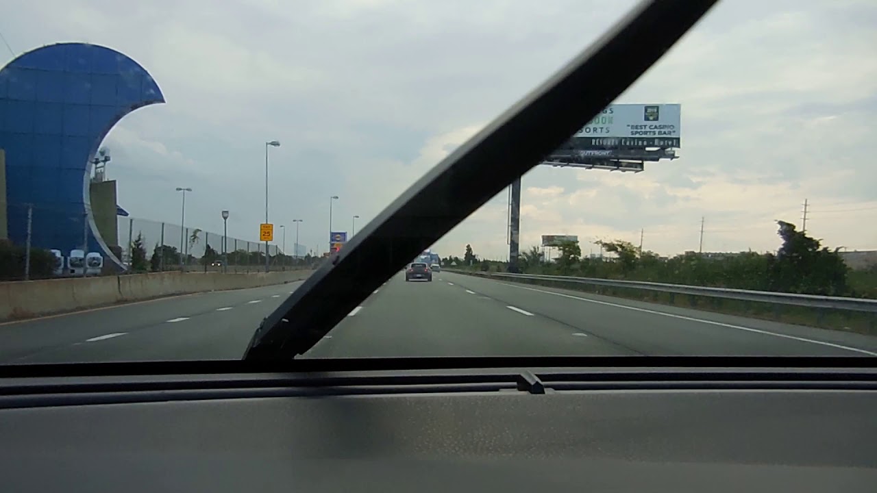 Driving the Atlantic City Expressway; Exit 7 to 1 EB - YouTube