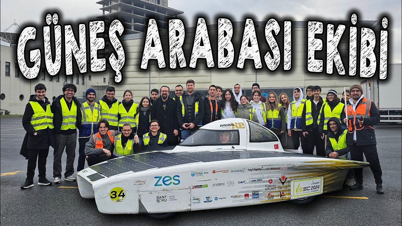 İTÜ Zes Güneş Arabası Ekibinin Garajındayız - YouTube