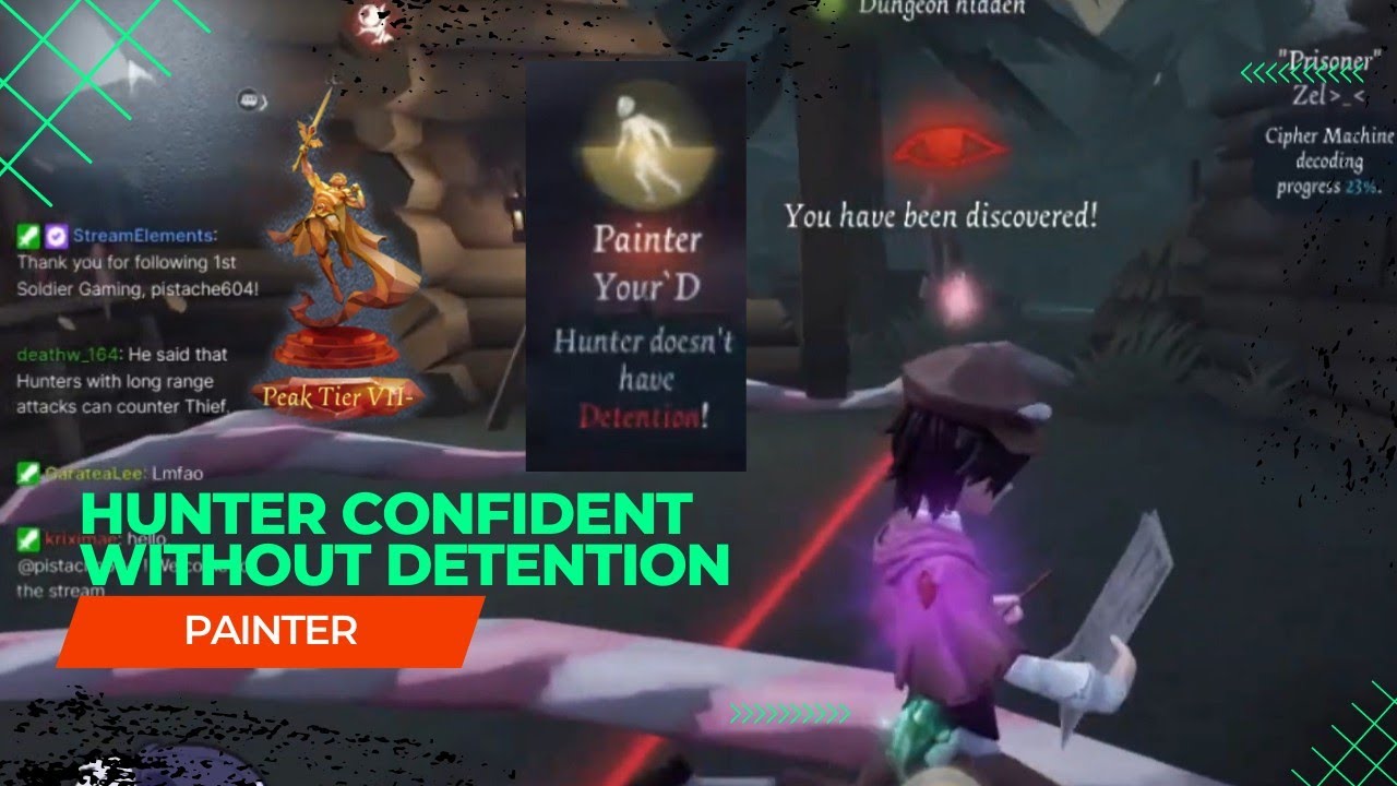 HUNTER Confident without Detention and surrender in the end | IDENTITY ...
