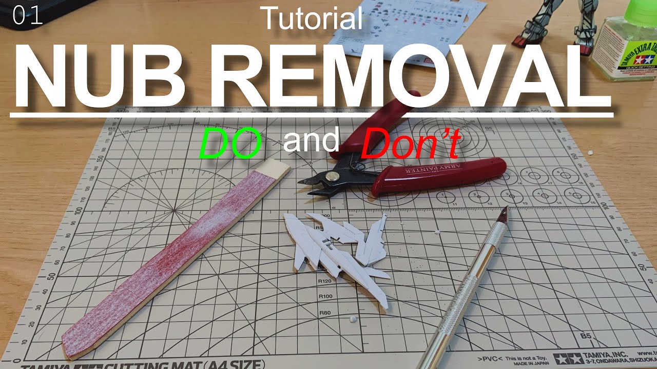 01. NUB REMOVAL || A guide on removing nubs - YouTube