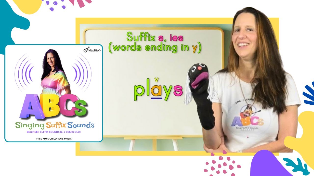 The Suffix s, ies (words ending in y) - YouTube