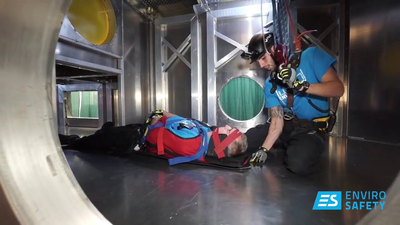 EnviroSafety Confined Space Training Simulator CHES Conference 2016 - YouTube