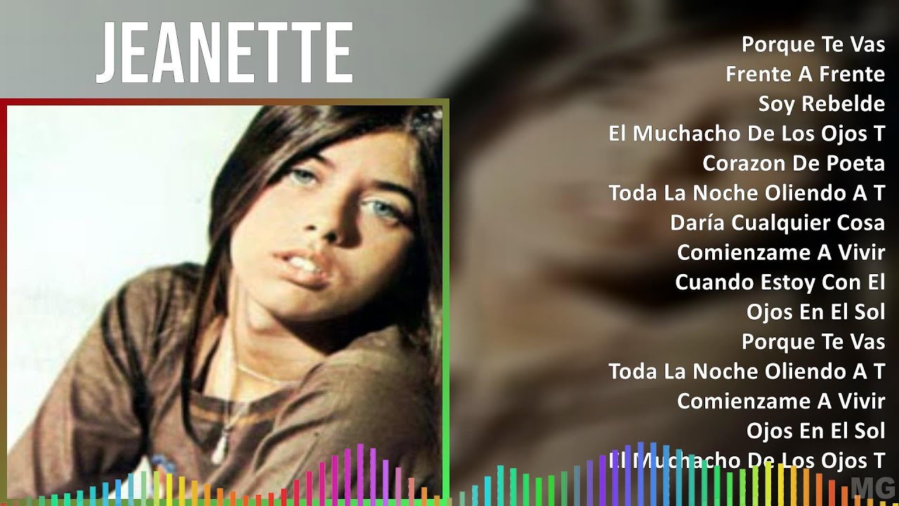 Jeanette 2024 MIX Las Mejores Canciones - Porque Te Vas, Frente A ...