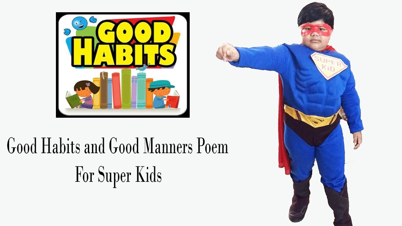 | First Prize Winner |Good Habits Poem | Good Manners Poem| Recitation ...