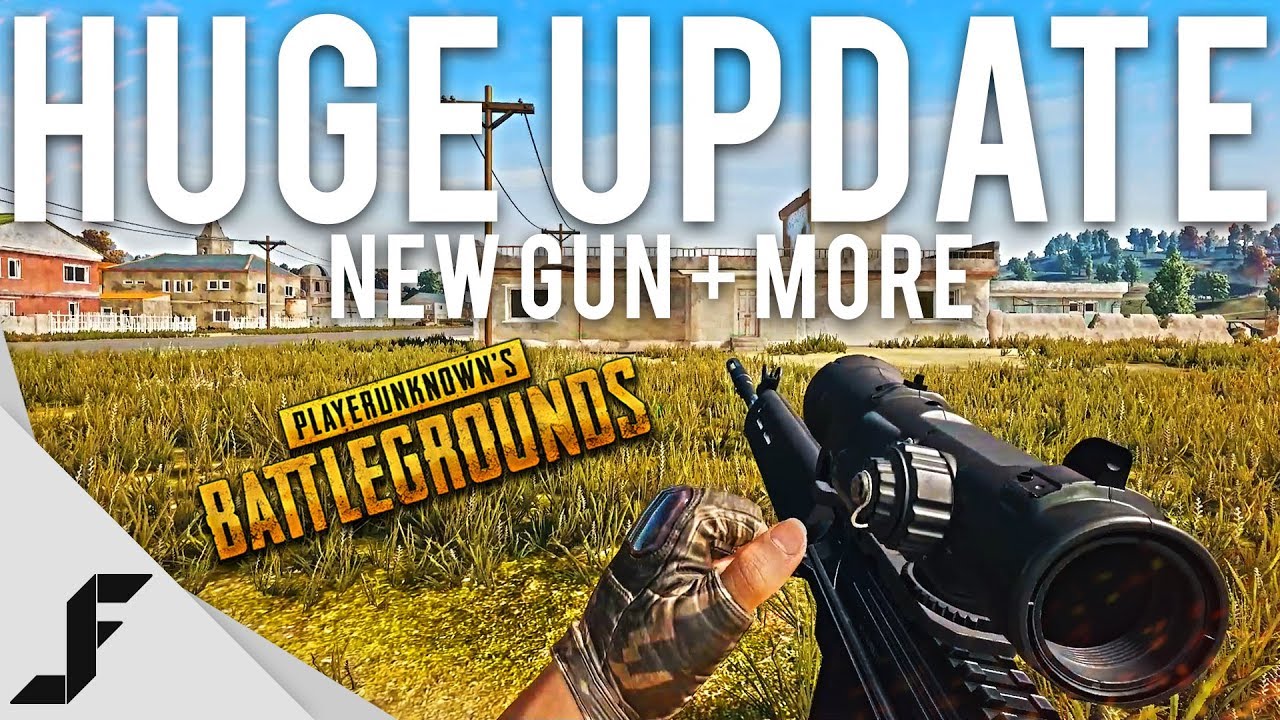 NEW GUN + HUGE UPDATE - PUBG ( Playerunknown's Battlegrounds ) - YouTube