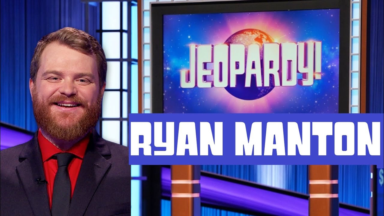 RYAN MANTON Is Back On JEOPARDY! Profile, Life, Age, Job & Contestant ...