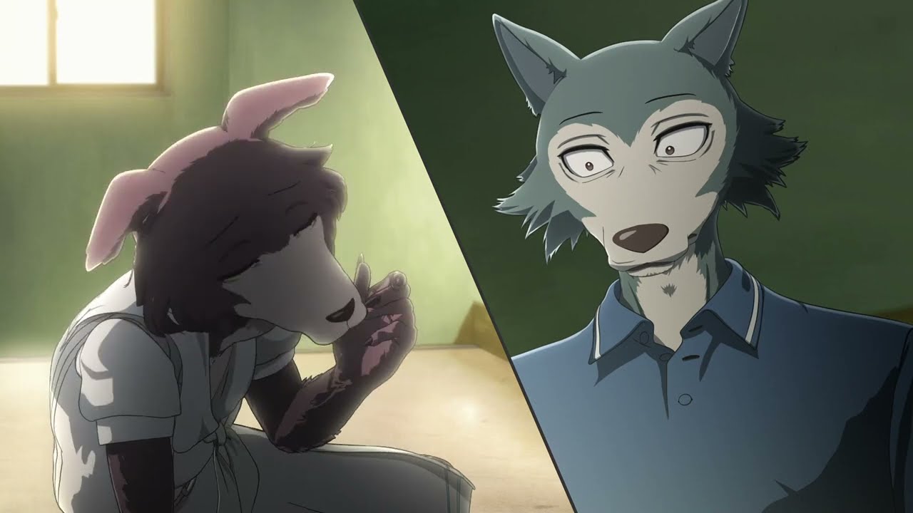 BEASTARS Legoshi rescuing Juno in 7 languages - YouTube