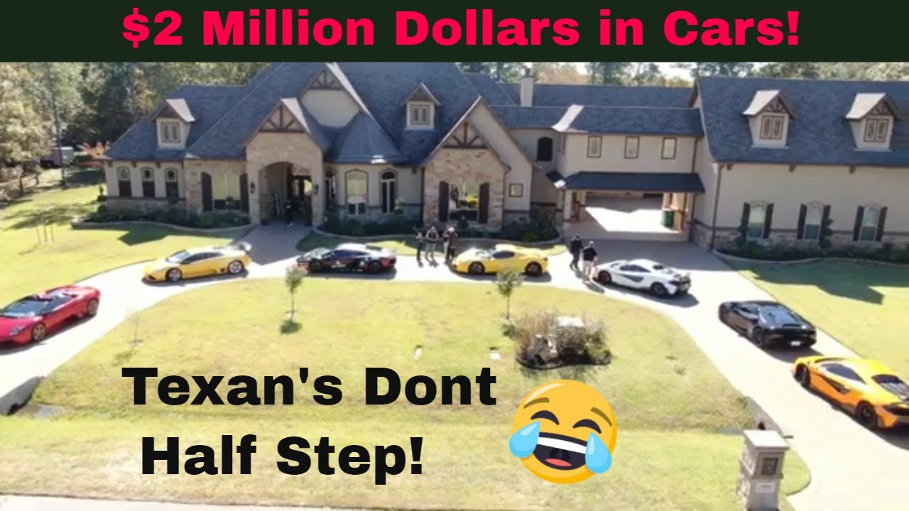 $2 Million Dollar Car Rally. Everything is Bigger in Texas! - YouTube