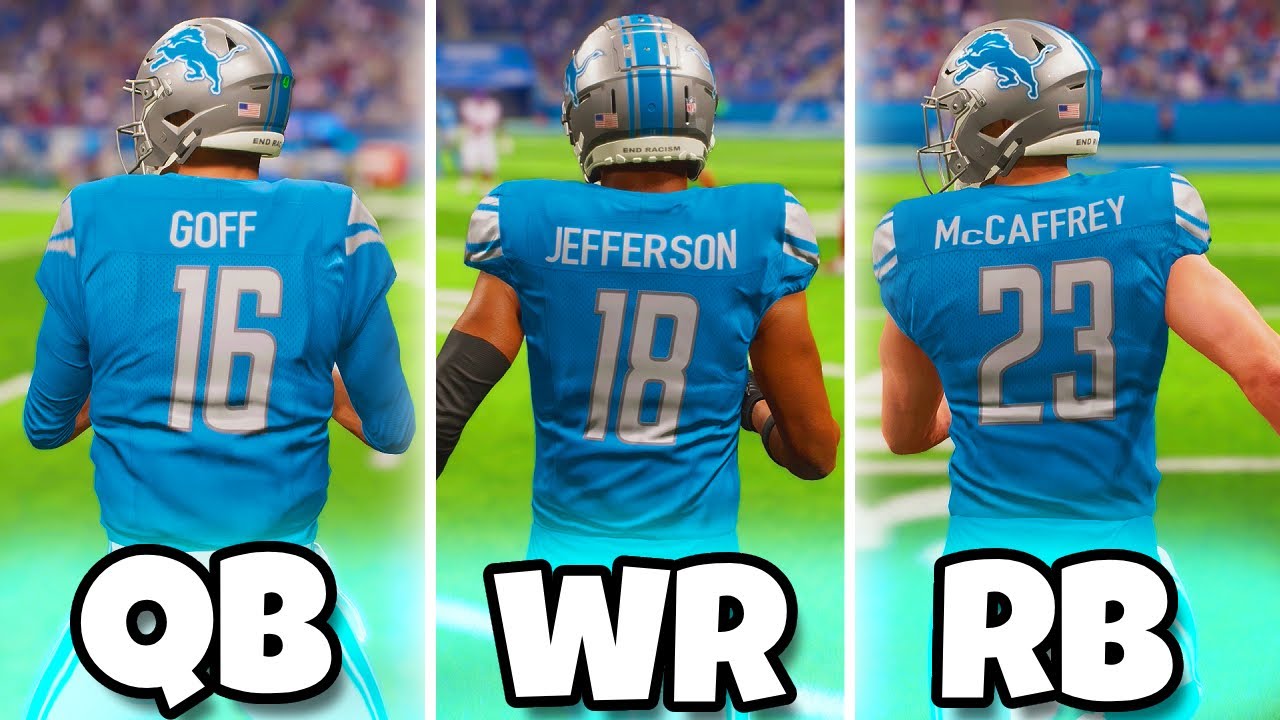 I Built Jared Goff A Super Team! - YouTube